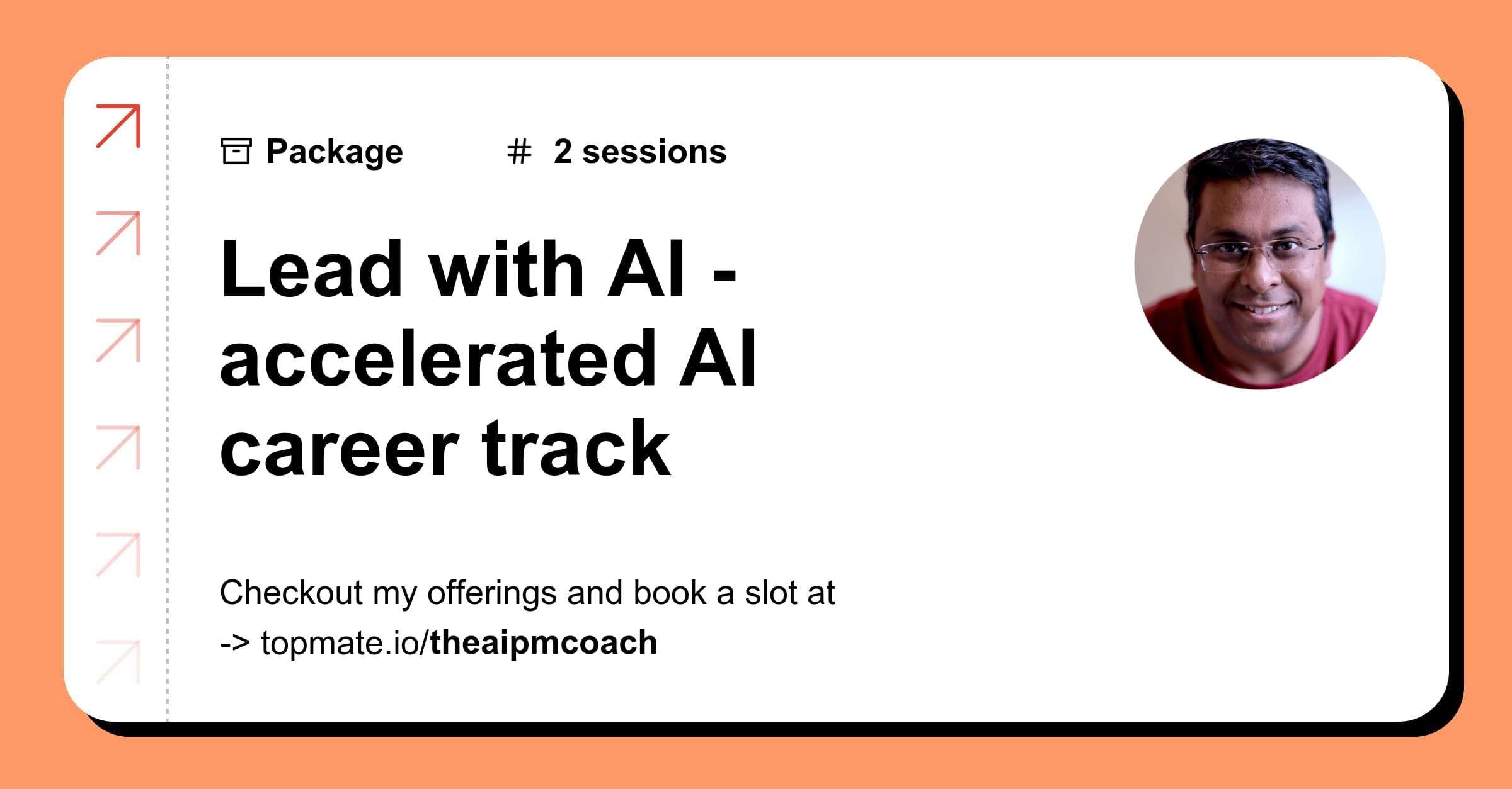 Lead with AI - accelerated AI career track with Sumit Kumar Singh
